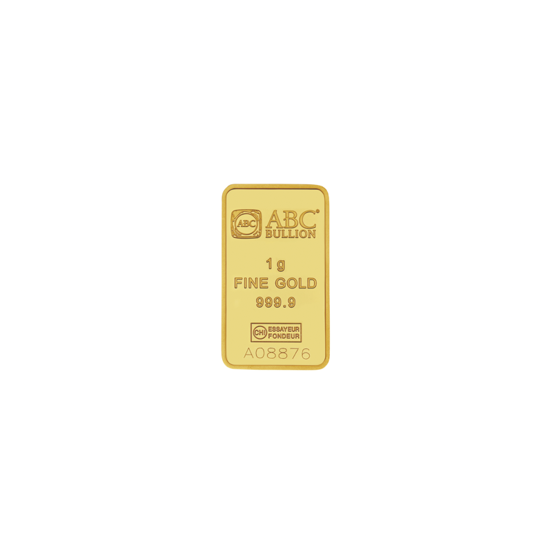 1g ABC Bullion Gold Minted Tablet 9999